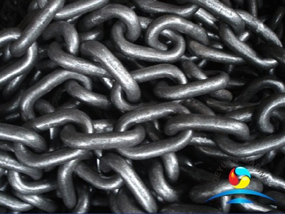Offshore Mooring Grade 3 Studless Anchor Chain Hot Dip Galvanized from ...