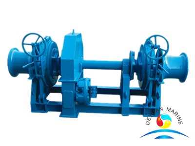 Marine Hydraulic Anchor Windlass with Double Gypsy and Warping End from ...