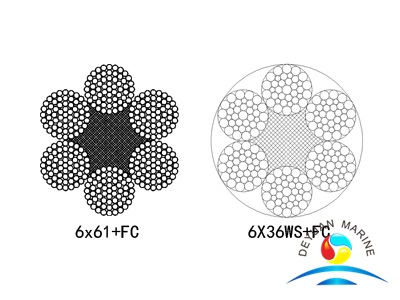 Galvanized Reliable Large Diameter Mooring Steel Wire Rope For Ship from China manufacturer ...