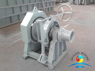 Hydraulic/Electric Single Drum Mooring Winch Warping End from China ...