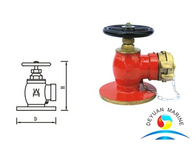 90°Flanged Fire Hydrant from China manufacturer - China Deyuan Marine