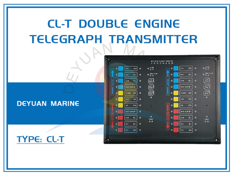CL-T Double Engine Telegraph Transmitter for Engine Telegraph System ...