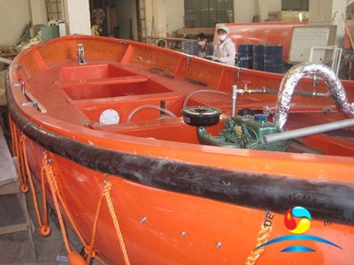 Diesel Engine FRP Material Marine Open Lifeboat For All Ships from ...