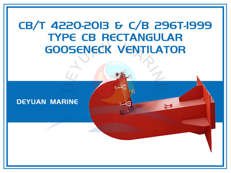 Type CB Rectangular Tube Gooseneck Ventilator with Circular Bending ...