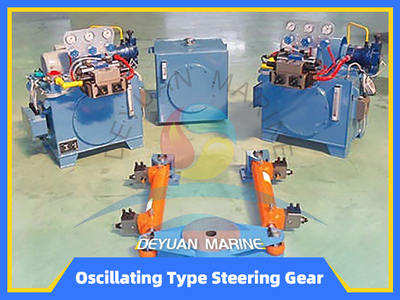 Linked Cylinder Oscillating Type Marine Electro-hydraulic Steering Gear ...