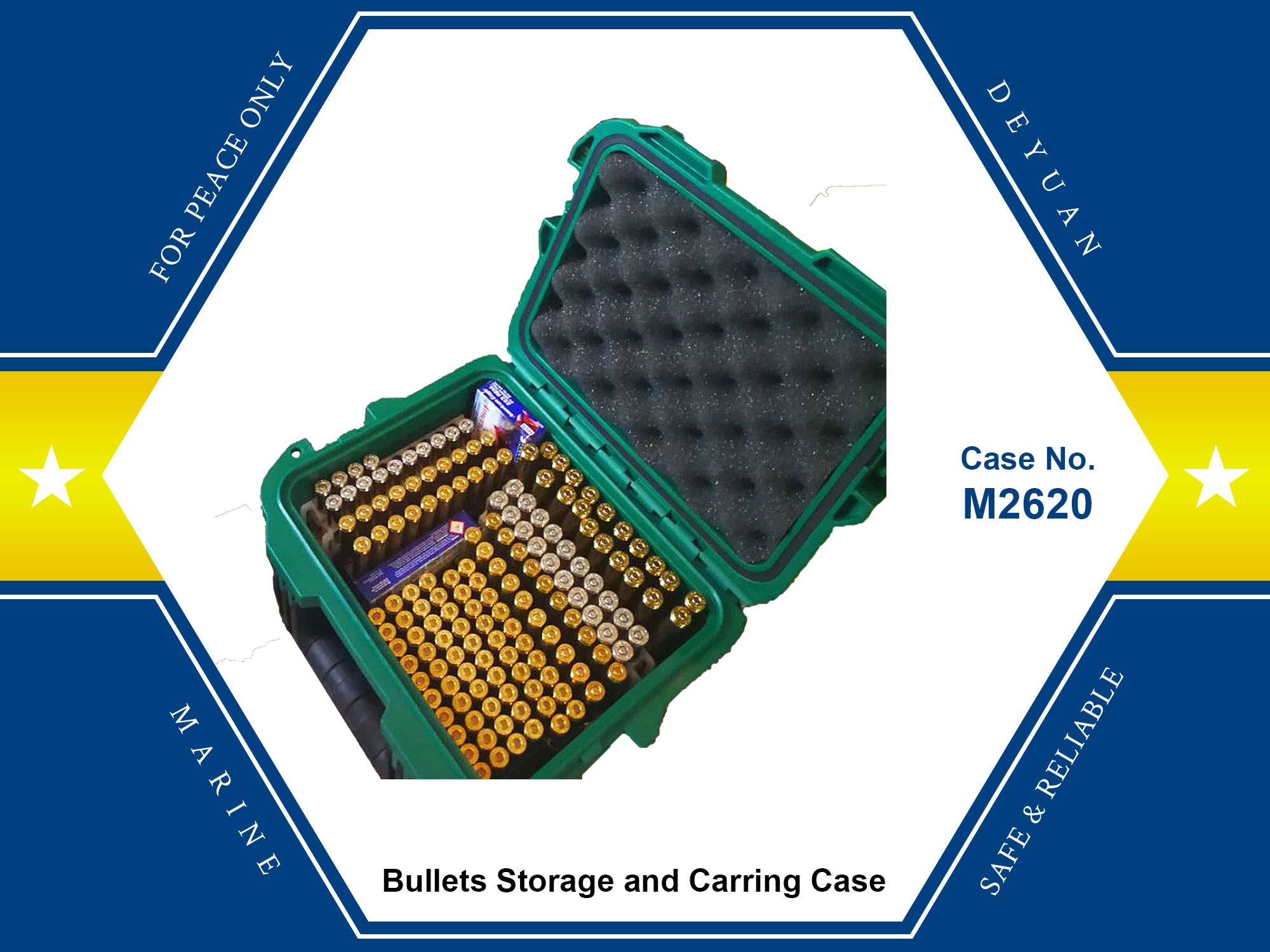 Customized M2620 Bullets Storage and Carring Guard Case from China ...