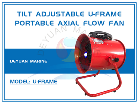 Tilt Adjustable U-Frame Portable Axial Flow Fan from China manufacturer ...