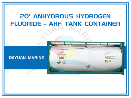 20' Anhydrous Hydrogen Fluoride AHF Tank Container from China ...