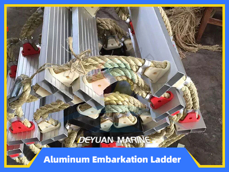 Type A Aluminium Embarkation Rope Ladder from China manufacturer ...