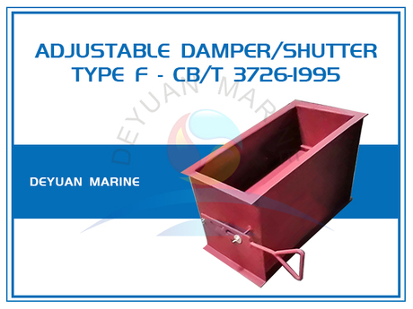Rectangular Pull Ring Type Adjustable Damper CB/T 3726-1995 Type F from ...