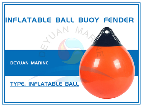 Inflatable Float Ball Buoy Fender Thickened Marine Anti-collision Ball ...