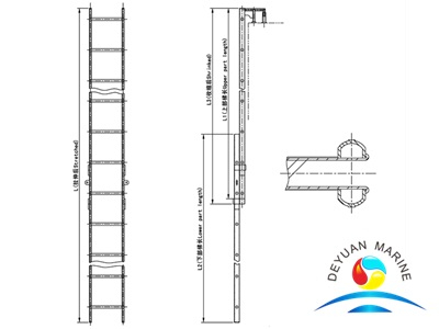 Draft Ladder from China manufacturer - China Deyuan Marine