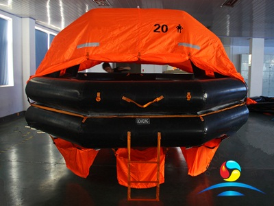 HSR-Y Type 20 Person Inflatable Life Raft from China manufacturer ...