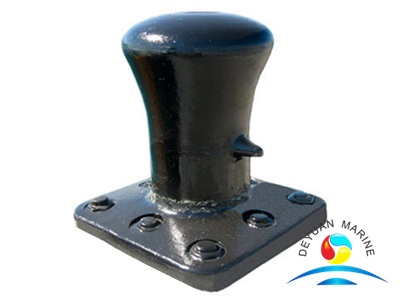 Ship Mooring Marine Single Bitt Bollard With Different Capacity from ...