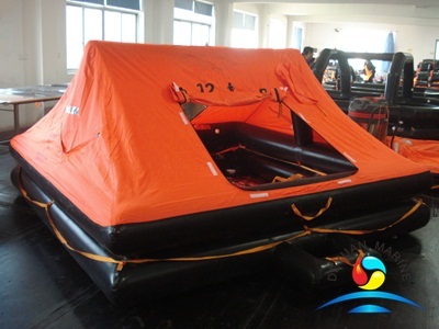 GL Approved YT Type 12 Man Marine Yacht Inflatable Liferaft from China ...